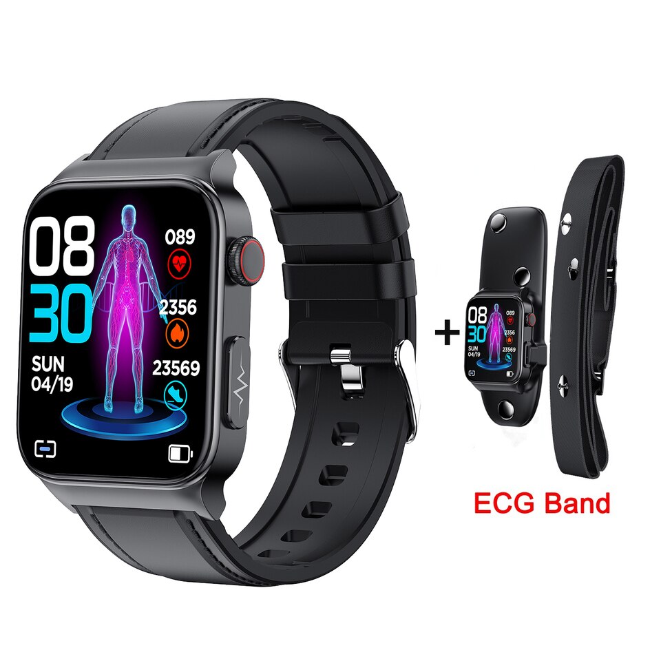 Blood Pressure Electrocardiogram Temperature Monitoring Watch - Adonistrade